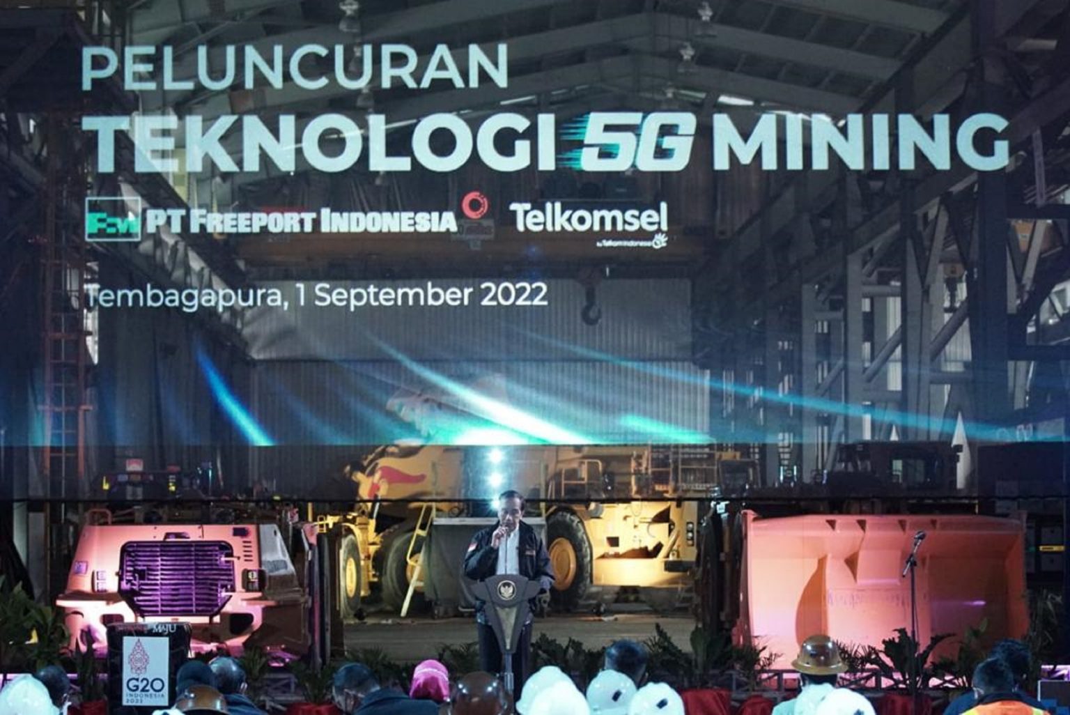 Freeport Indonesia dan Telkomsel Hadirkan 5G Underground Smart Mining ...