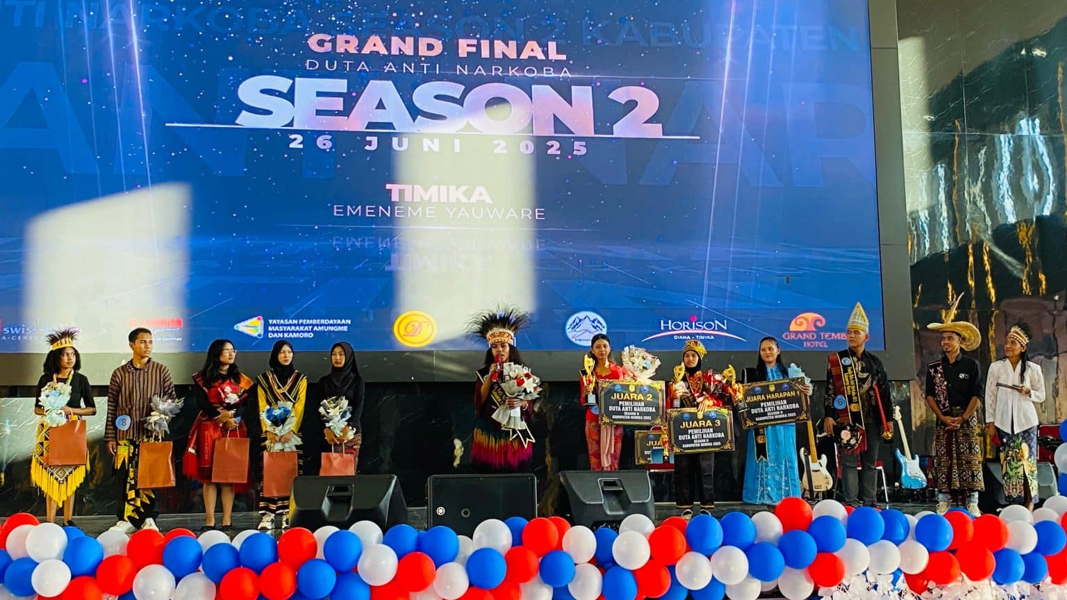 Vera Kogoya Juara 1 Duta Anti Narkoba Kabupaten Mimika Season II ...