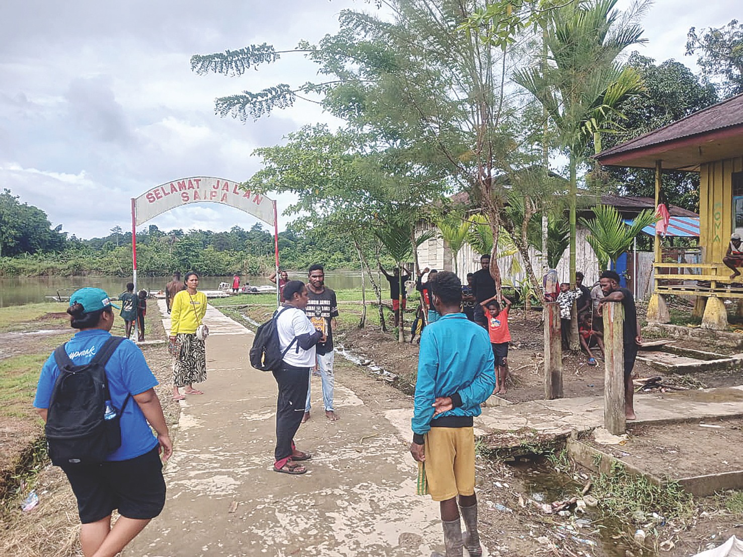 Dana Program Kampung Fakafuku Dimanfaatkan untuk Pembangunan Drainase ...