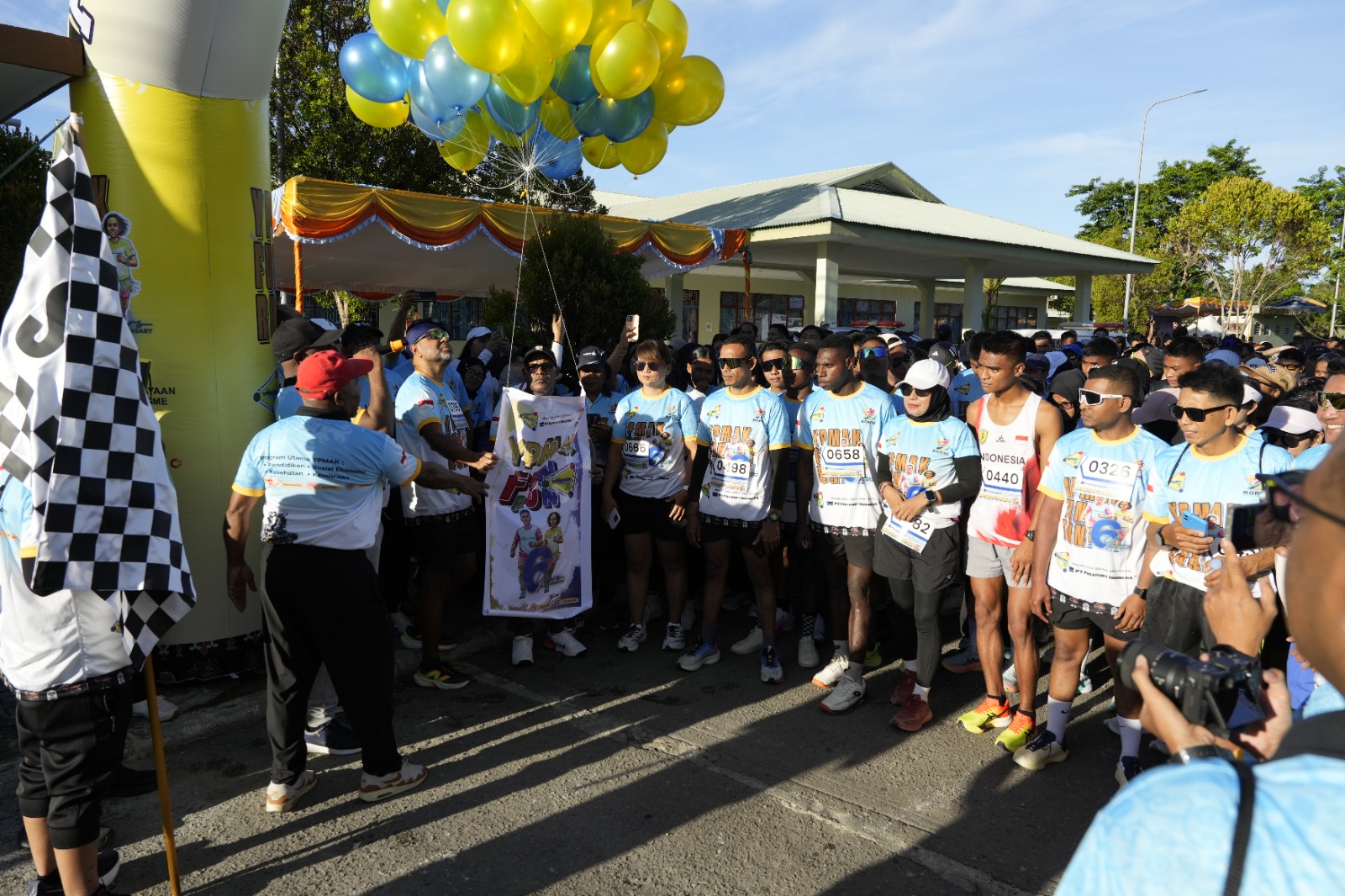 Semarak HUT ke-6 YPMAK, Fun Run Satukan Langkah dan Harapan Warga ...