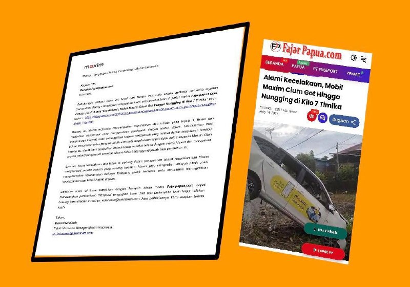 Maxim Indonesia Klarifikasi Kecelakaan Mobil Beratribut Maxim di ...